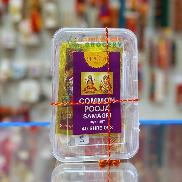Common Pooja Samagri Set – 18 Item Puja Kit | SB International – SB ...